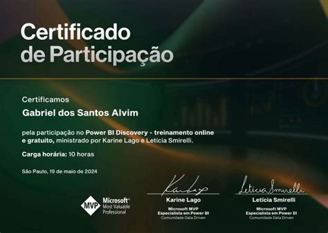 Powerbi Dataanalytics Certificação Desenvolvimentoprofissional Gabriel Alvim