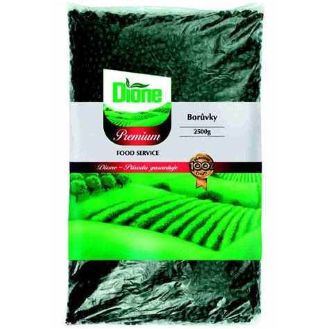 Borůvky mražené Dione Premium 1kg (4x2,5kg karton) ORKLA - | JASO