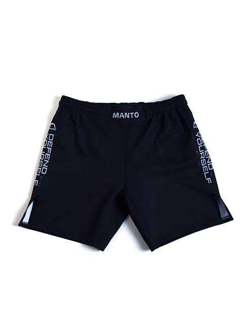 Шорты для MMA MANTO COMPETITOR Черные купить в интернет-магазине MMAWear