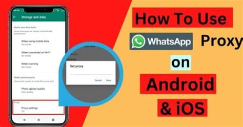 How To Use WhatsApp Proxy On Android IOS
