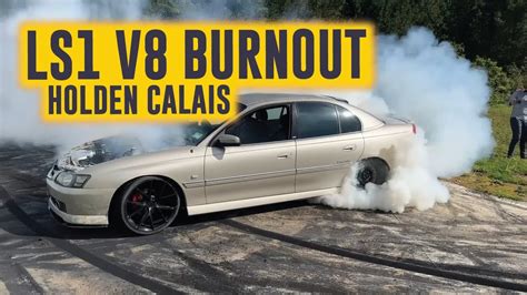 Taking The Ls1 V8 Holden For A Quick Burnout Youtube