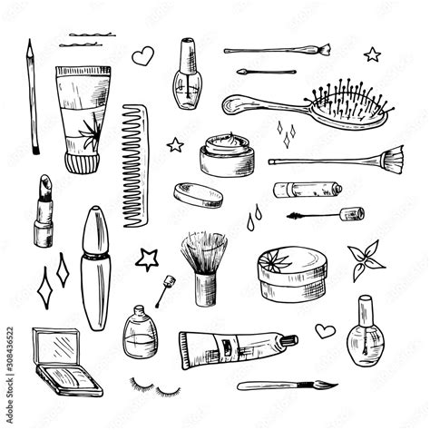 Makeup Kit Drawing