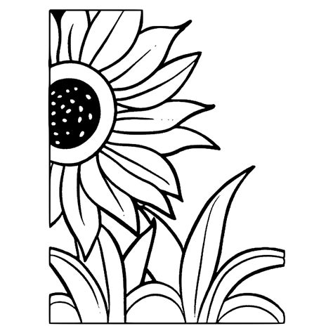 Simple Thick Lined Coloring Pages