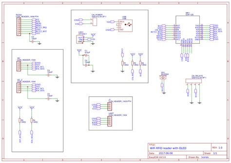 Esp12 Rc522 Oled Oshwlab
