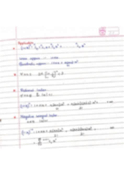 Solution Binomial Theorem Cheat Sheet Studypool