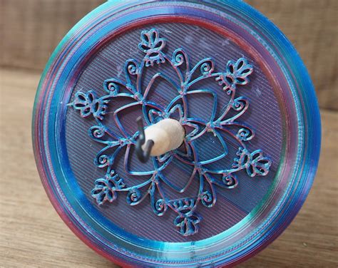 Top Whorl 3d Printed Spindle Blue Pink Green 32g Etsy