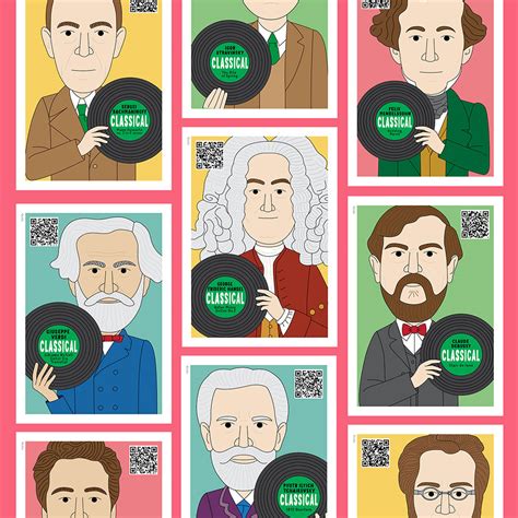 Famous Musicians Posters Composers 3 Classical