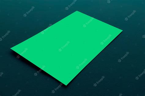 Premium Photo Blank Brochure Template For Presentation Layout And