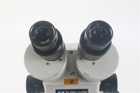 Meiji Emz Dual Microscope W Stand V Lux 1000 Light Source Illuminat