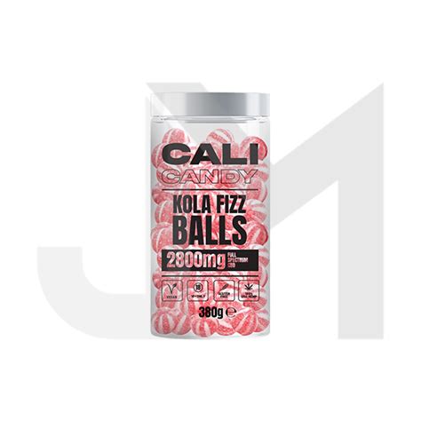 Cali Candy Max 2800mg Full Spectrum Cbd Vegan Sweets 10 Flavours