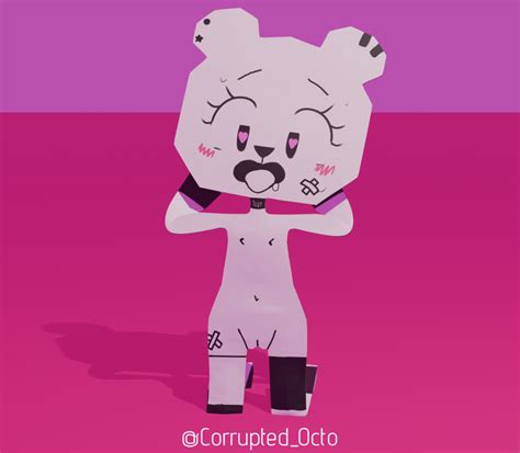 Rule 34 3d 3d Artwork Anthro Bandage Bandages Blush Ear Piercing