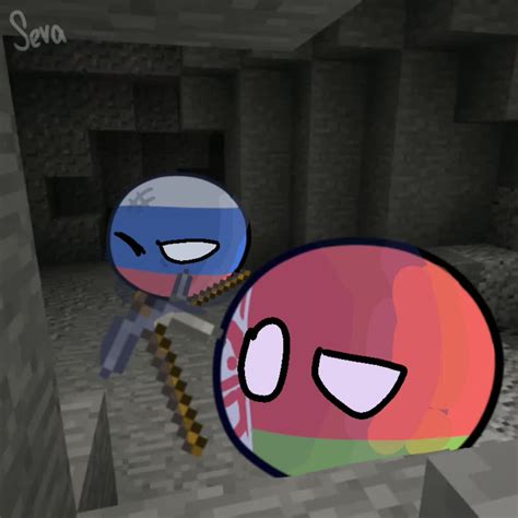 Countryballs Minecraft Tiktok