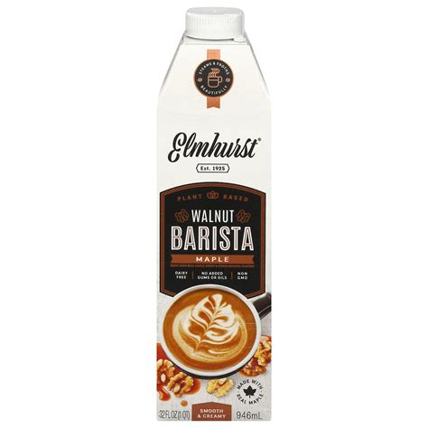 Elmhurst Maple Walnut Barista Creamer