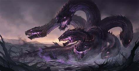 Abyssal Hydra New Monster For Dungeons And Dragons Fifth Edition