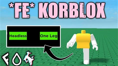 Fe Free Korblox Script Pastebin Hydrogen And Fluxus Mobile And Pc Youtube