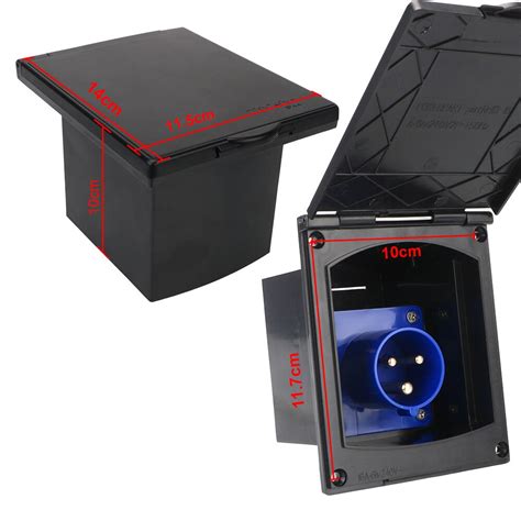 Caravan Plug Rv Camper Marine External Flush Hook Vicedeal