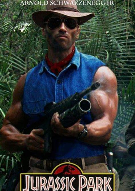 Arnold Schwarzenegger In Jurassic Park 1993 Fan Casting On Mycast