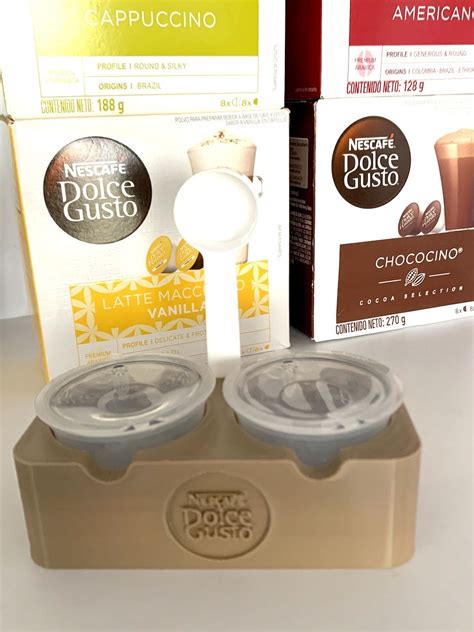 Stl File Dolce Gusto Capsule Filling Station・3d Printer Design To