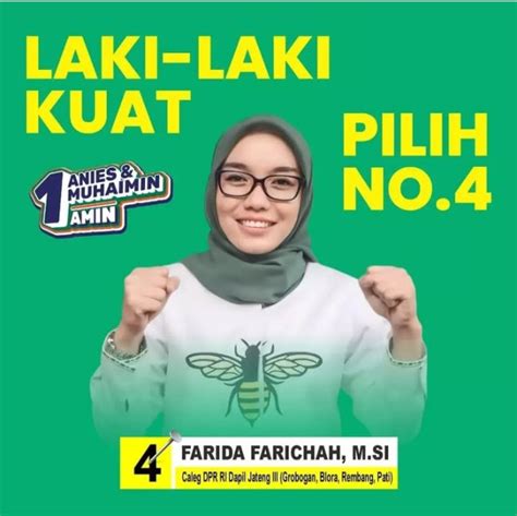 Biodata Dan Agama Farida Farichah Politikus Pkb Yang Dipercaya Jabat Wamenkop