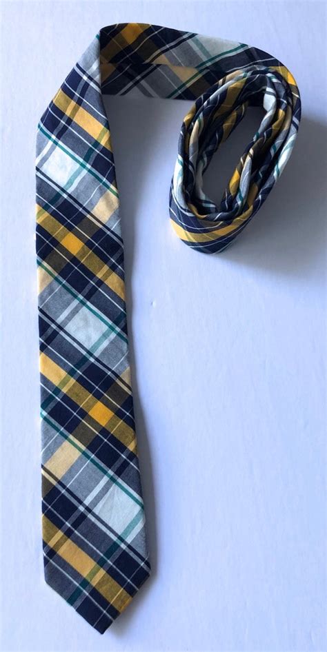 Vintage Penguin Blue Plaid Gem