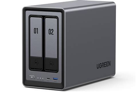 Ugreen Nasync Dxp2800 2 Bay Nas Voor Thuiswerk En Techfans Zonder Hdd