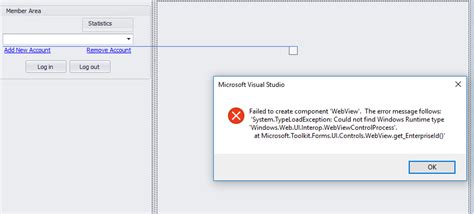 C Can I Load WebViews Using Edge In Visual Studio Stack Overflow
