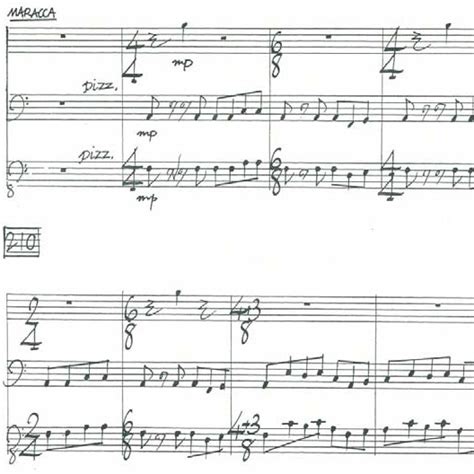 Walking Bass Like Patterns Beginning At Measure 207 In Musicians Download Scientific Diagram