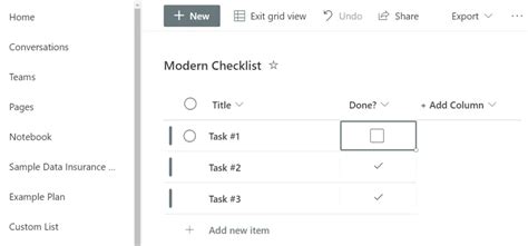 How To Create A Checklist In Sharepoint Online Guide