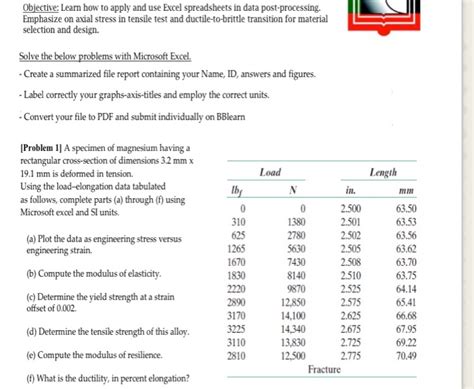 Solved Objective Learn How To Apply And Use Excel