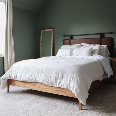 Simple Platform Bed Frame Printable Plans Pine And Poplar