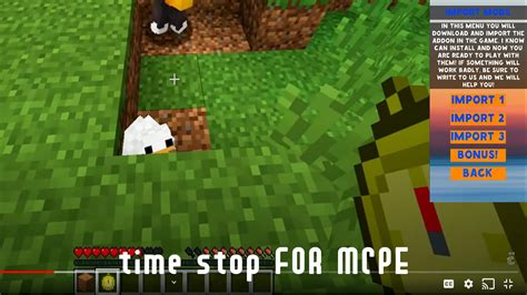 Time Stop Mod For Minecraft Pe Apk Untuk Unduhan Android