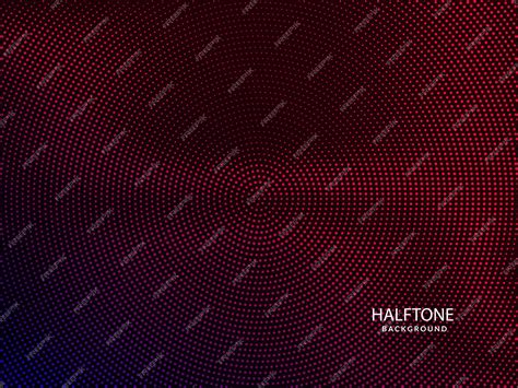 Premium Vector Abstract Modern Color Gradient Halftone Pattern