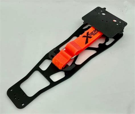 Stampede 2wd Black Aluminum Chassis