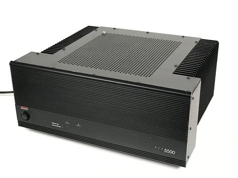 Adcom Gfa 5500 Stereo Power Amplifier Reverb