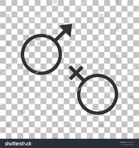 Sex Symbol Sign Dark Gray Icon Stock Vector Royalty Free Shutterstock