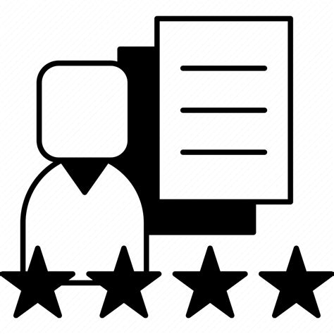 Performance Evaluation Assessment Employee Candidate Icon