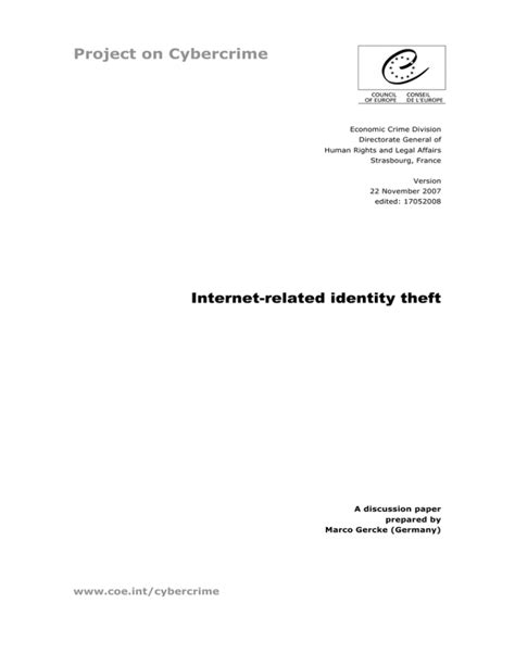 Project On Cybercrime