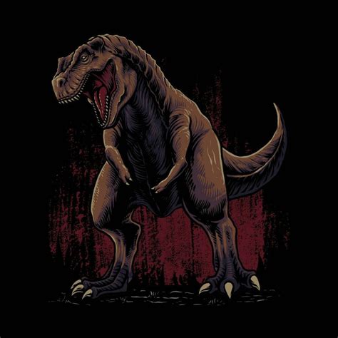 The Tyrannosaurs Rex Dinosaur Predator 36156126 Vector Art At Vecteezy