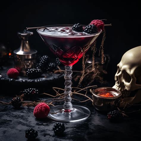 Haunted Elegance The Crypt Keepers Martini Oh La De