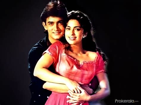 Aamir Khan And Juhi Chawla Wallpaper