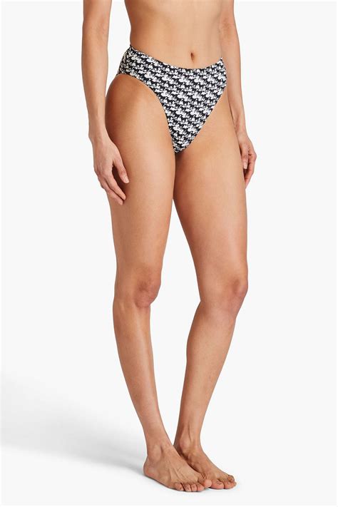 Solid And Striped The Miranda Printed Bikini Briefs The Outnet