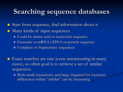 Ppt Biological Databases Powerpoint Presentation Id217071