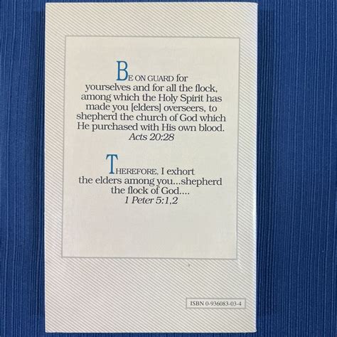 Biblical Eldership By Alexander Strauch Paperback Pangobooks