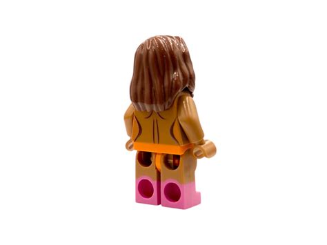 Naked L Go® Minifigures Custom Design Printed On Lego Parts Skin