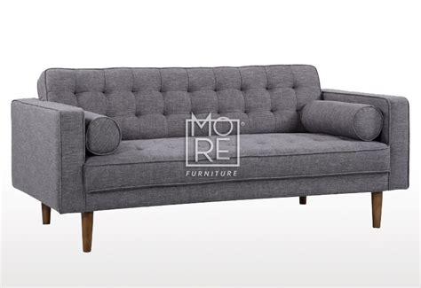 Sofa Beds Sofia Fabric 3 Seater Click Clack Sofa Bed Dark Grey