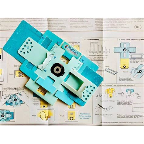Foldscope Foldable Diy Paper Microscope Basic Kit Online Grocery