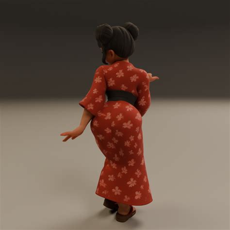 🧷 Japanese Pin Up・ 3d File For 3d Printing・cults