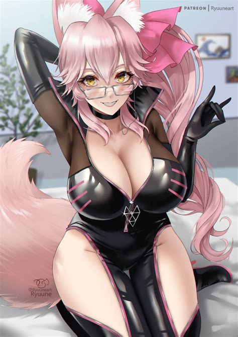 Tamamo Koyanskaya And Koyanskaya Fate And 1 More Drawn By Ryuuneart