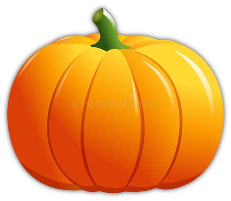 Pumpkin Stem Stock Illustrations 7 166 Pumpkin Stem Stock