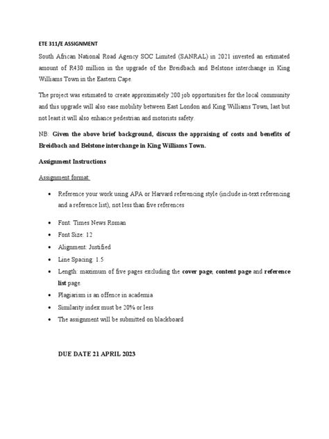 Ete 311 Assignment 2023 Pdf